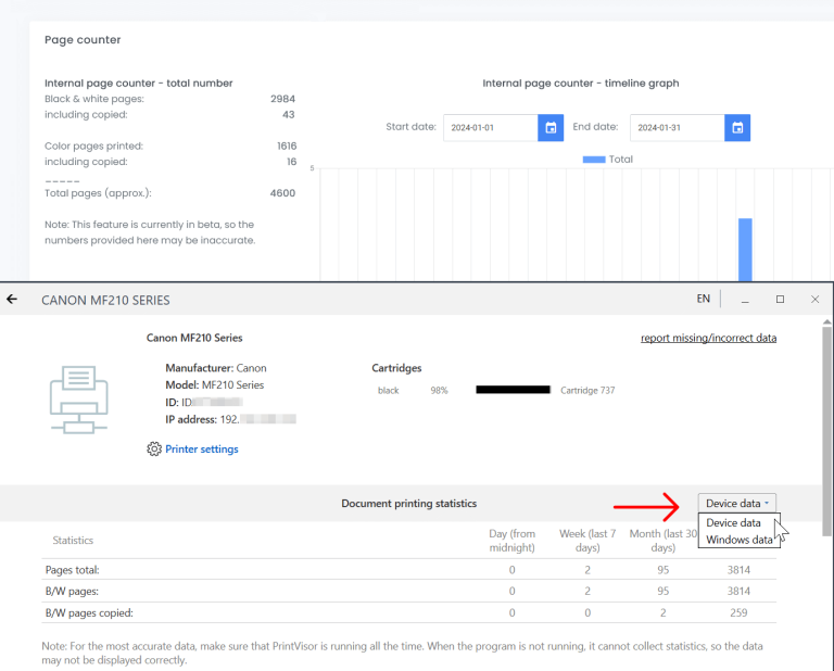 Monitor Printer Usage in the Office | PrintVisor